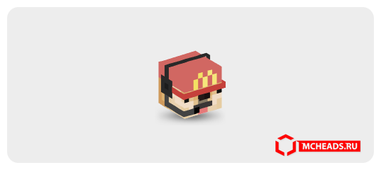 McDonalds Doge — Minecraft head