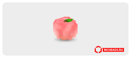 Peach — Minecraft head