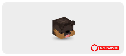German Shepherd — Minecraft head