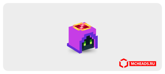 Nether Wart Minion X — Minecraft head