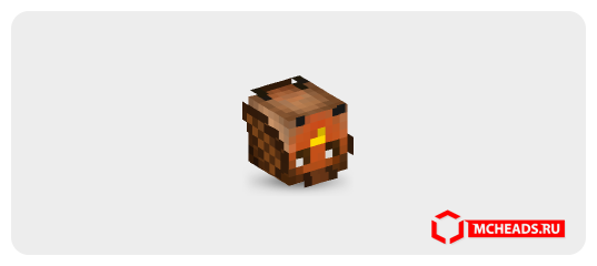 Dead Bird — Minecraft head