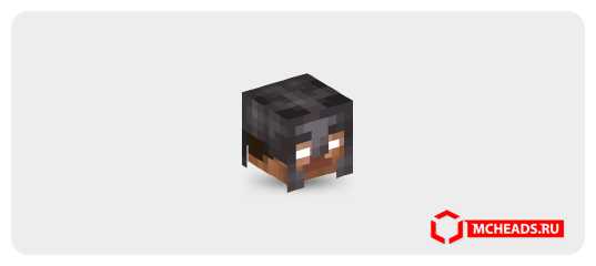 Herobrine with Netherite Helmet — 34776 — Minecraft head