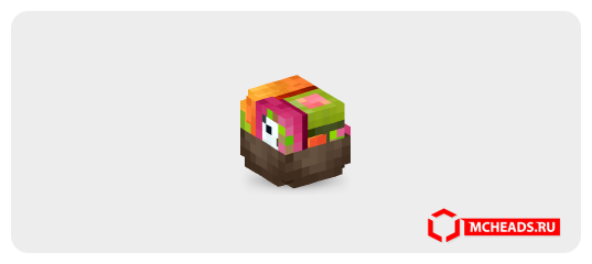 Tropical Fruit Bowl — Minecraft head