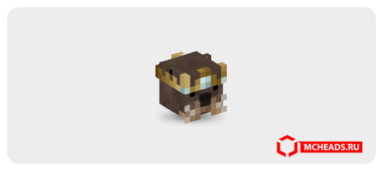 King Otter — Minecraft head