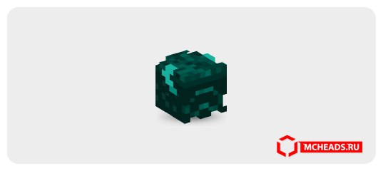 Warden — 47666 — Minecraft head