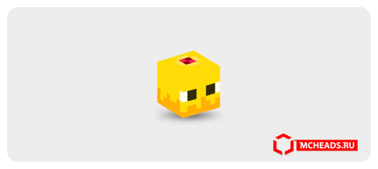 Blaze Minion VIII — Minecraft head
