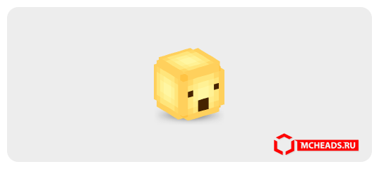 Emoticon Surprised — 529 — Minecraft head