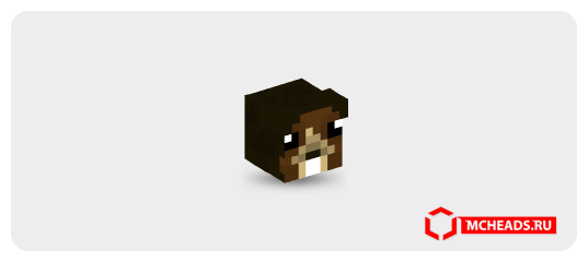 The Beaver — Minecraft head