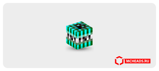 Chemical Bomb — Minecraft head