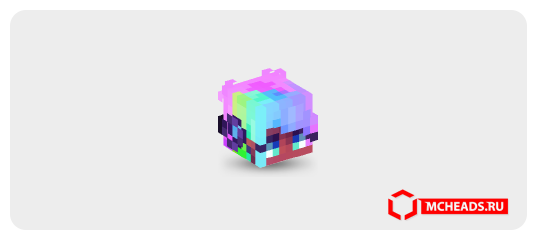 Dark Pop Girl — Minecraft head