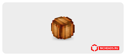 Cocoa Bean — 1772 — Minecraft head