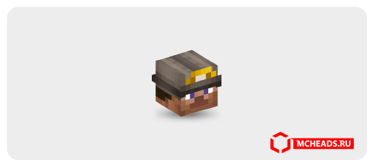 Miner Steve — Minecraft head