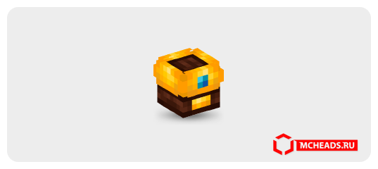 Golden Collar — Minecraft head