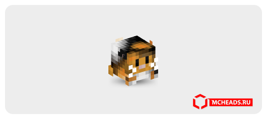 Calico Cat — 19787 — Minecraft head