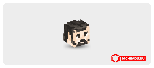 Black Walder Frey — Minecraft head