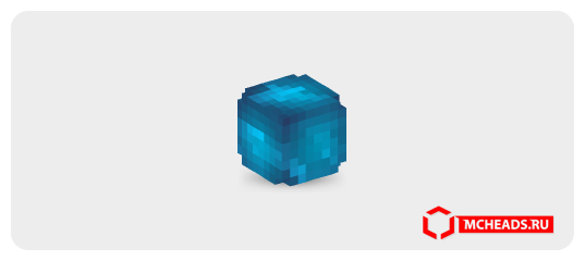 Orb (blue) — 22850 — Minecraft head