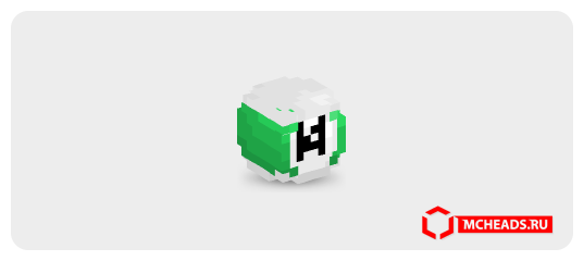 Billiard Ball 14 — 7681 — Minecraft head