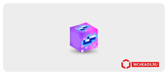 Nerds (Grape and Strawberry) — Minecraft head