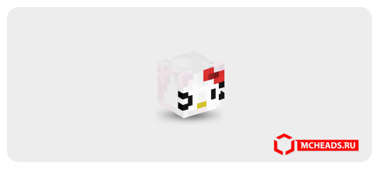 Hello Kitty — 63439 — Minecraft head