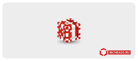 Minus Block — Minecraft head