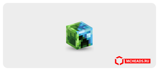 Логотип команды Abnormals — Голова Майнкрафт
