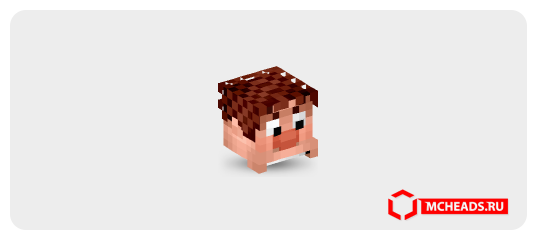 Wreck-It Ralph — Minecraft head