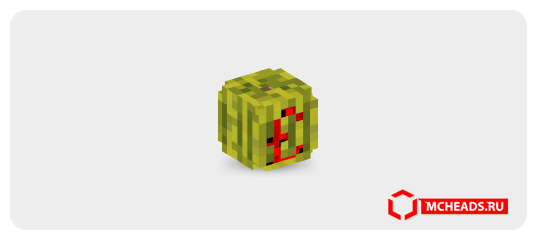 Watermelon Pound — Minecraft head
