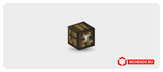 Log Chest — Minecraft head