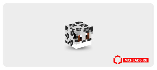 Snow Leopard — 648 — Minecraft head