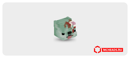 Zombie Doge — 96986 — Minecraft head