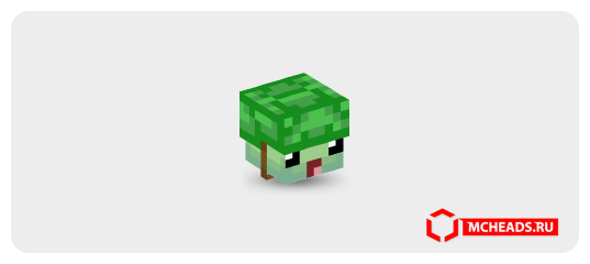 Baby Turtle with Turtle Helmet — Minecraft head