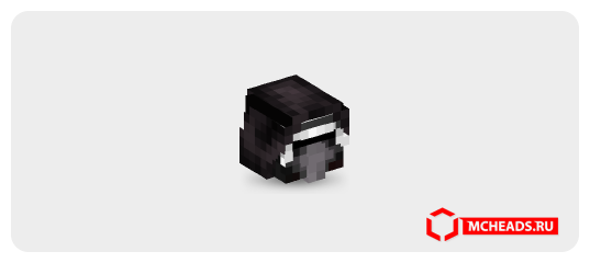 Kylo Ren — 3341 — Minecraft head