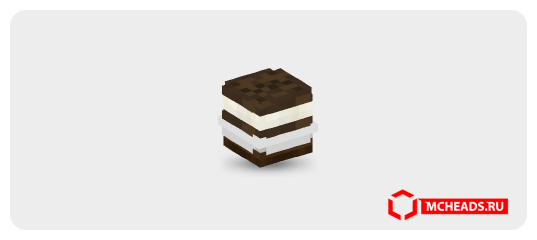 Oreo On A Plate — Minecraft head