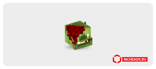 Injured Orc — Minecraft head