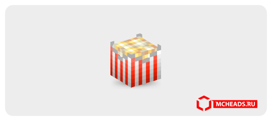 Popcorn — 49497 — Minecraft head