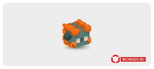 Guardian — Minecraft head