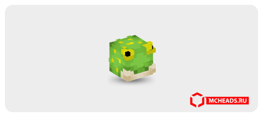 Frog — Minecraft head