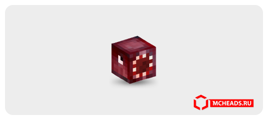 Red Squid — Minecraft head