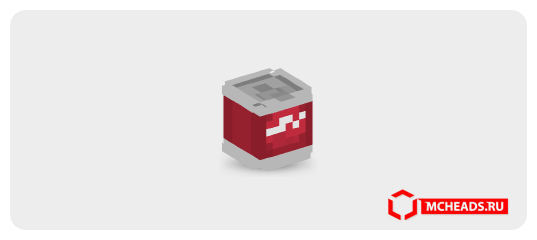 Dr. Pepper — Minecraft head