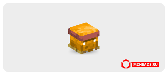 Gold Jungle Zombie Villager — Minecraft head