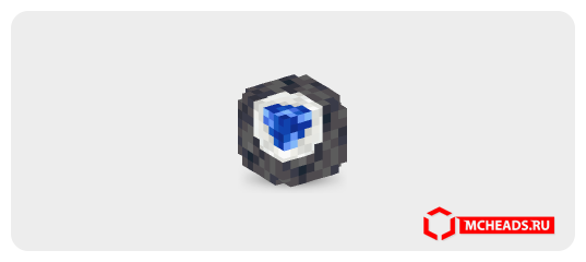 Lapis Geode (Rounded) — Minecraft head