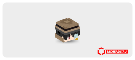 Detective Boy — Minecraft head