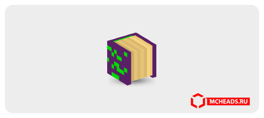 Magic Book — Minecraft head