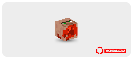 Dead Villager — Minecraft head