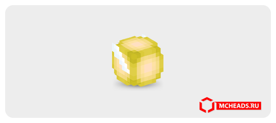 Golden Snitch — Minecraft head