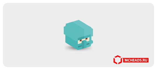 Squidward — 79593 — Minecraft head