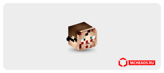Bloody Face — Minecraft head