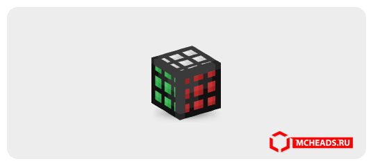 Rubiks Cube (Solved) — Minecraft head