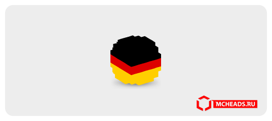 Germany — Minecraft head