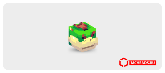 Bowser Jr. — 4611 — Minecraft head